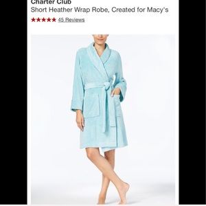 Charter Club | Intimates & Sleepwear | Nwt Charter Club Fluffy Wrap ...